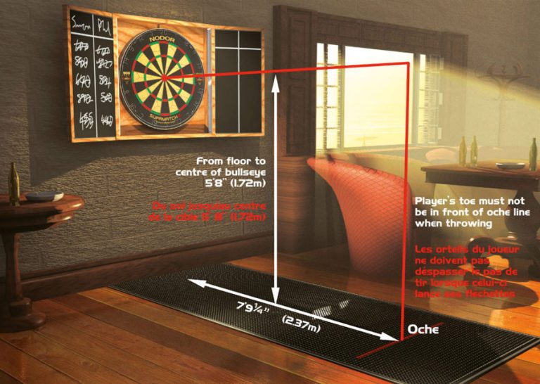 Dart Board Height and Distance: How to Set It Up That 100% WORKING! Dart Board Height and Distance: How to Set It Up That 100% WORKING!